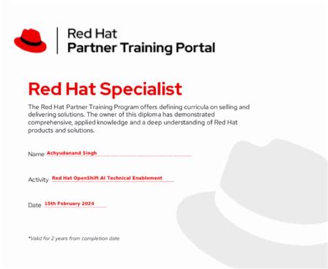 Redhat Openshift Ai Achyudanand Singh