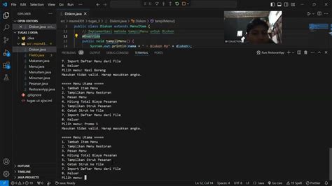 Tugas 3 Pemrograman Berbasis Desktop Youtube