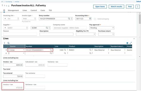 Total Amount Restriction On Purchase Invoice Creation In Case Of PO Sage X Tips Tricks And