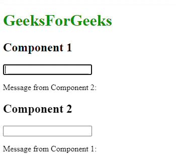 How To Establish Communication Between Independent Components In AngularJS GeeksforGeeks