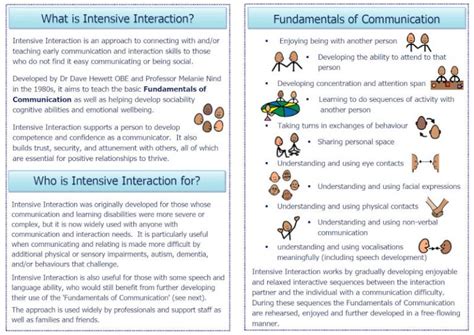 Fundamentals Of Communication Leaflet Intensive Interaction Institute