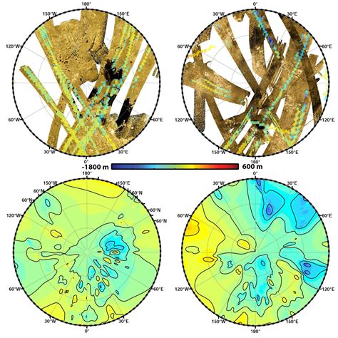 Scientists Use Cassini Data To Create First Global Topographic Map Of Titan