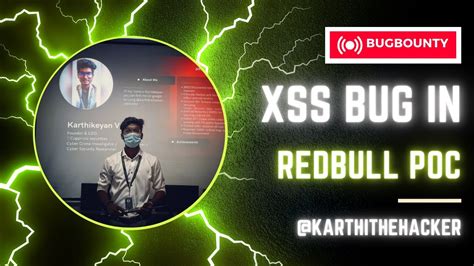 Xss Bug In Redbull Poc Cve 2021 41349 Bugbounty Karthi The Hacker Youtube