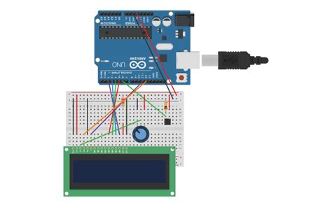 Circuit Design Arduino Crystal Ball Tinkercad