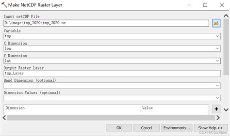 arcgis nc文件读取，定义坐标及修改投影 arcgis打开nc文件 csdn博客