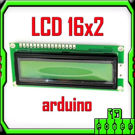 Jual Lcd 16x2 1602 Background Hijau For Arduino Io Power Shopee