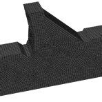 FEM Mesh Of CFGRD The Finite Element Method Mesh Model Is Shown In Download Scientific Diagram