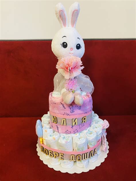 Торта от памперси Handmastersbg