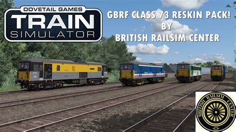 Ts Classic British Railsim Gbrf Class 73 Reskin Pack Review Youtube