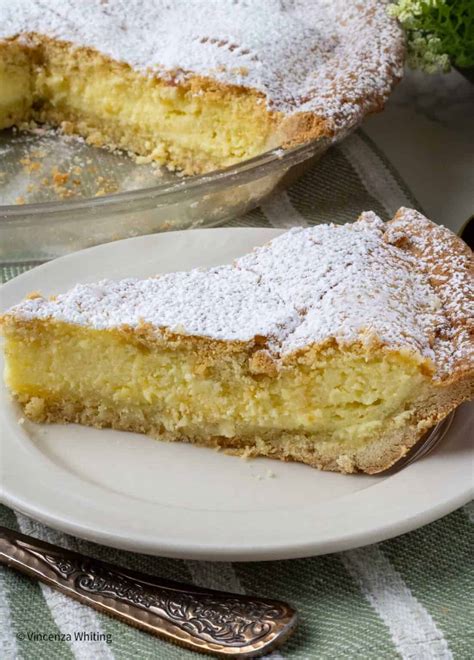 Sweet Italian Ricotta Pie Easy Traditional Recipe
