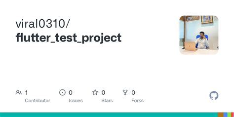 Github Viral Flutter Test Project