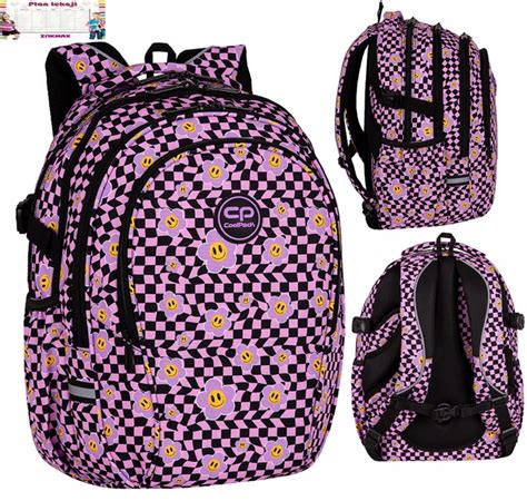Coolpack Plecak Do Szkoły Szkolny Duży Dla Dziewczyny Plan Lekcji
