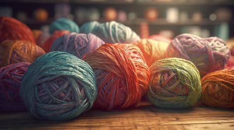 Premium Photo Knitting Stitch Ai Generate