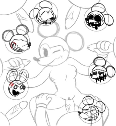 Post Creepypasta Friday Night Funkin Mickey Mouse Minnie Mouse SoHornyRaccoon Suicide