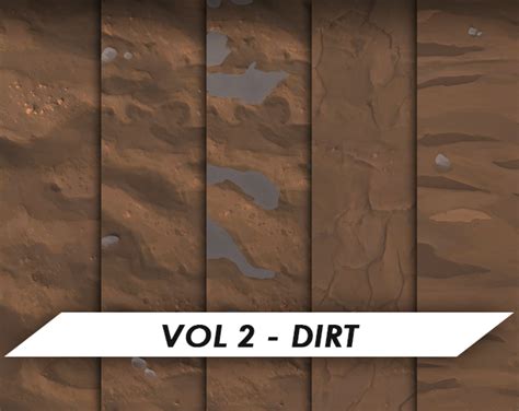 Stylized Textures Vol 2 Dirt By Oleekconder