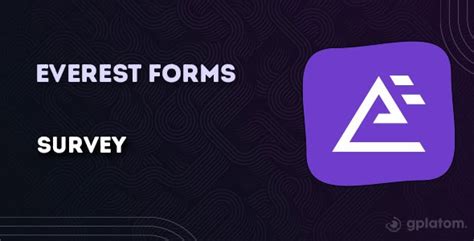 Everest Forms Survey Polls And Quiz Gplatom