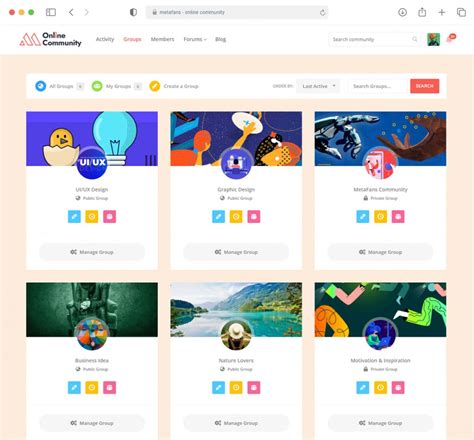 Metafans Best Community Wordpress Theme