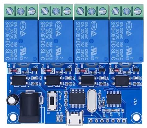 Usbm Relay04 Seeit Seeit Usbm Relay04 Relay Control Card Module Usbm Relay04 286 4072 Rs