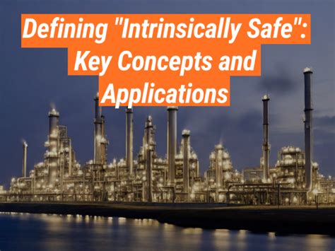 Key Concepts And Applications Of Intrinsically Safe Technologies Intrinsically Safe Store