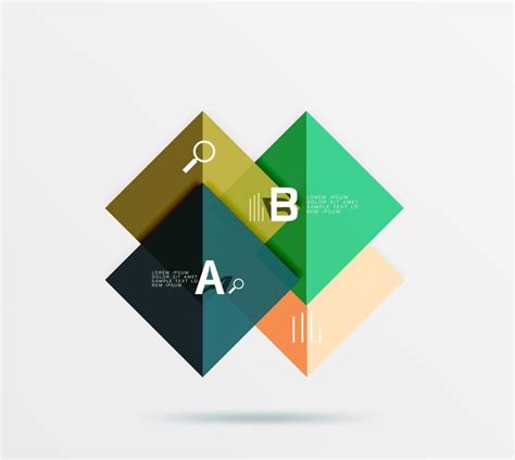 Premium Vector Square Geometric Abstract Background Vector Template Background For Workflow