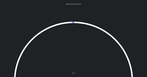 Xstate Minute Timer Viz Codesandbox