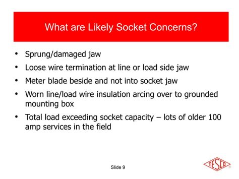 Safety Topics Hot Socket Issues Causes Best Practices PPTX Chemistry Science