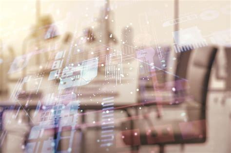 Premium Photo Multi Exposure Of Abstract Creative Coding Sketch On A