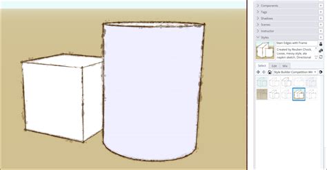 Choosing A Style SketchUp Help