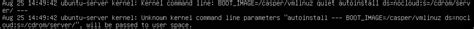 Grub2 How Can I Properly Debug A Faulty 2204 Lts Server Autoinstall