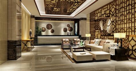 고급 호텔 인테리어 로비 및 리셉션의 3d 렌더링 사진 Unsplash의 대리석 금 이미지