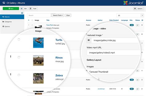 Gallery Joomla Component