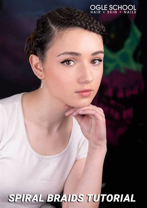 Tutorial Demystify The Spiral Braids Look Ogle School