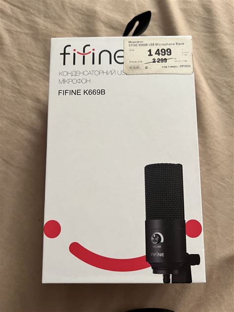Конденсаторный микрофон fifine k669b usb: 750 грн. - Студійне ...