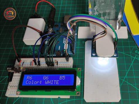 Arduino Based Color Detector Using TCS230 TCS3200 Color Sensor MA Robotic