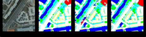 segmentation results of u net and the patch wise method the patch wise