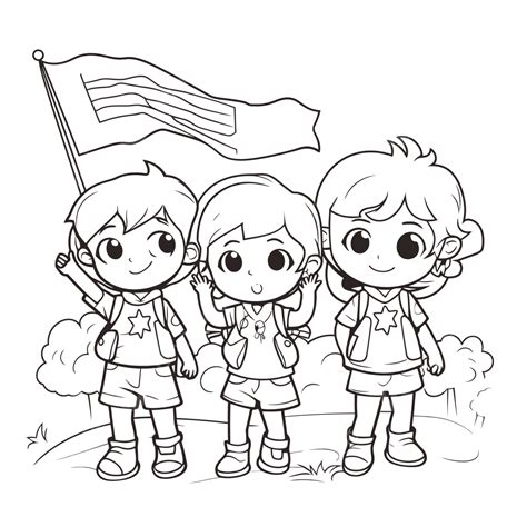 Cub Scout Coloring Pages Activity Sheet 2025
