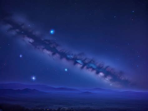 Cielo Estrellado Por La Noche Fondo Del Universo Desde El Espacio Foto Premium