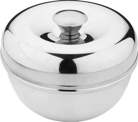 500ml Stainless Steel Round Container For Kitchen Containers At Rs 127piece In New Delhi