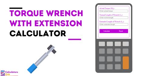 Torque Wrench Extension Calculation Formula At Marvin Goff Blog