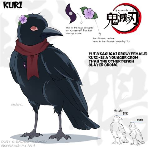 Yuis Kusugai Crow Kny Ocs Crow Kasugai Anime Oc