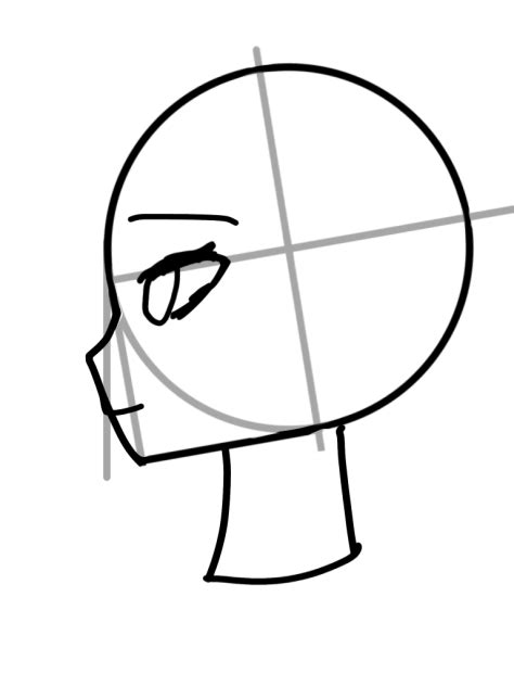 How To Draw Female Side Profile IbisPaint