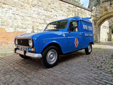 Iconic Auctioneers 1976 Renault 4 F4 Fourgonnette Sold