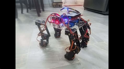 Arduino 4 Legged Robot Youtube