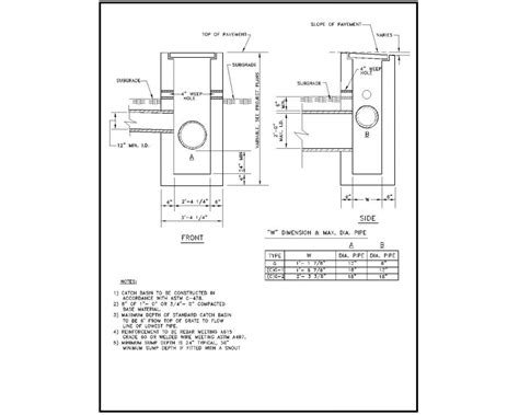 Catch Basin Design Dwg Thousands Of Free Autocad Drawings