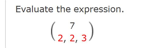Solved Evaluate The Expression 72 2 3 Chegg Com