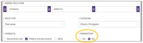 How To Make A Merge Field Mandatory Help Center XaitProposal