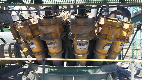 Large Hydrocyclone Cluster For Gold Project In West Africa