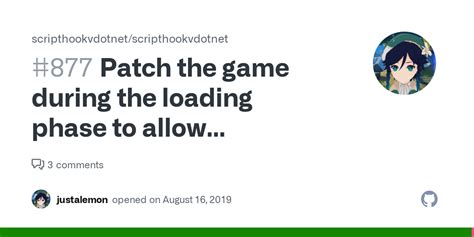patch the game during the loading phase to allow debuggers · issue 877