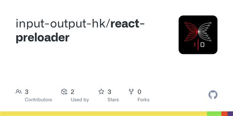 Github Input Output Hkreact Preloader
