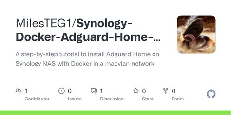Synology Docker Adguard Home In A Macvlan Network Docker Compose Yml At